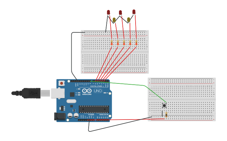 Circuit design My first project - Tinkercad
