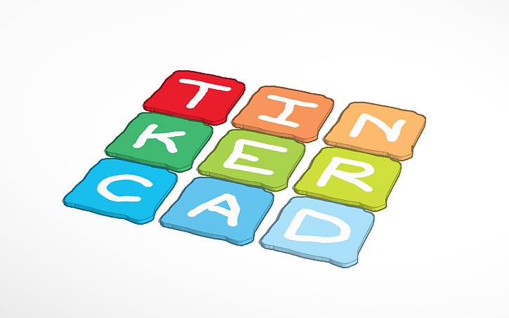 3D design Tinkercad Scribble Logo | Tinkercad