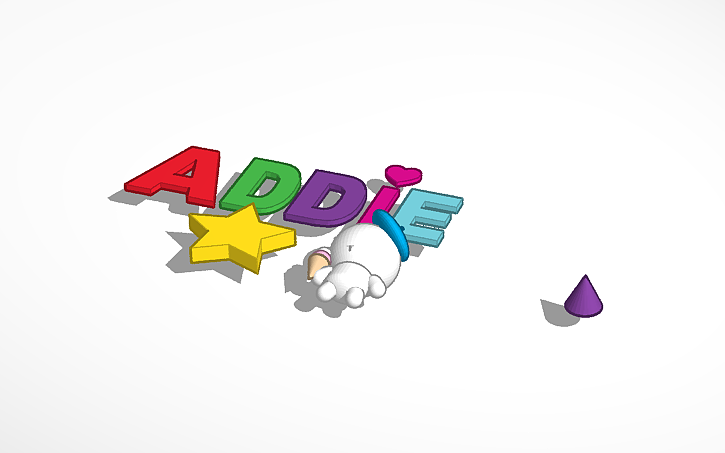 3D design Addie | Tinkercad