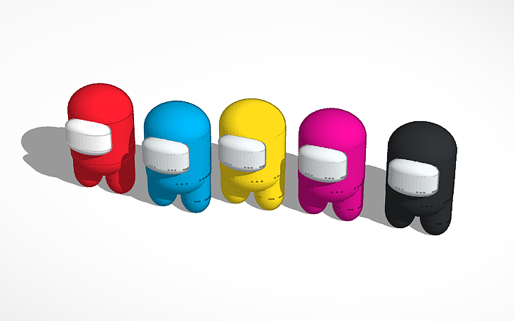 3D design Among us | Tinkercad