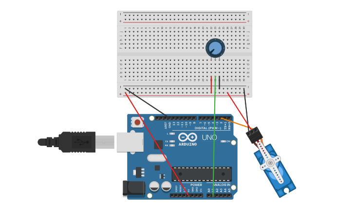 Circuit design 3C - Remote control by rotating a potentiometer by CST ...