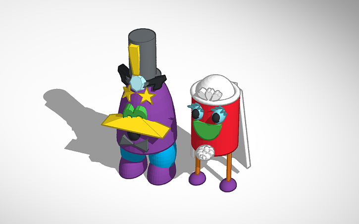 3D design Man & Wife | Tinkercad