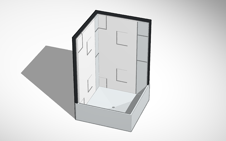 3D design Shower - Tinkercad