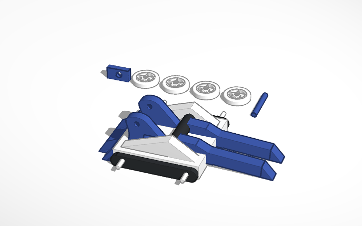 3D design Battlebot 2.0 - Tinkercad