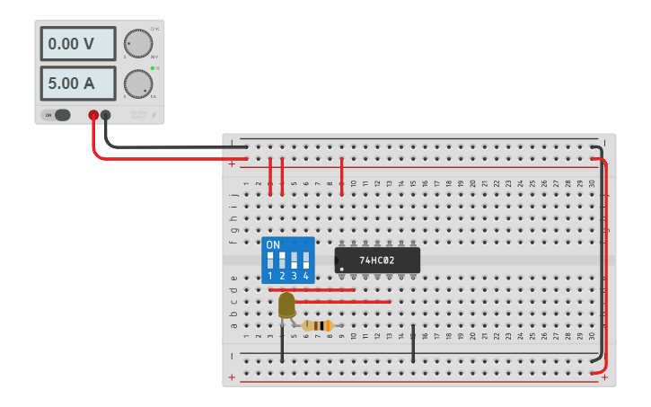 Circuit design dis#12c cesar | Tinkercad