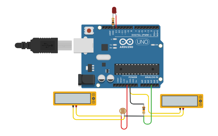 Circuit Design Percobaan 2 2 Tinkercad