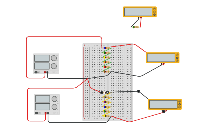 Circuit design AMT103 P2 Voltage HO - Tinkercad