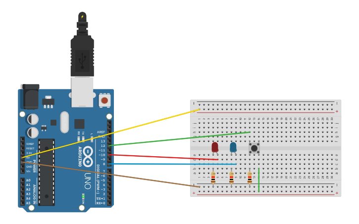 Circuit design Comando If | Tinkercad