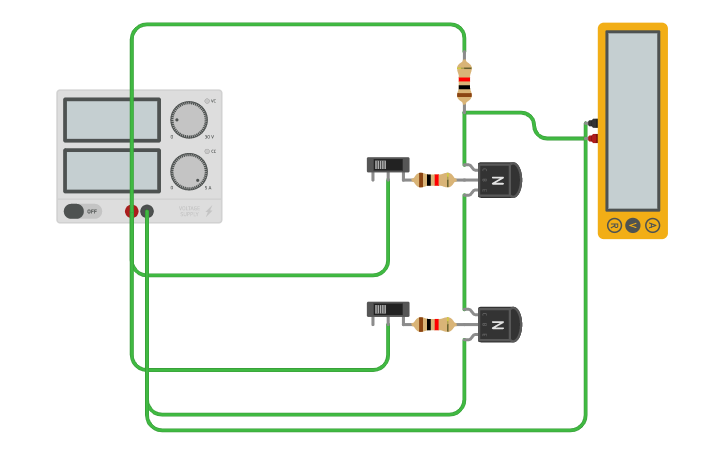 Circuit design BRAMKA NAND | Tinkercad