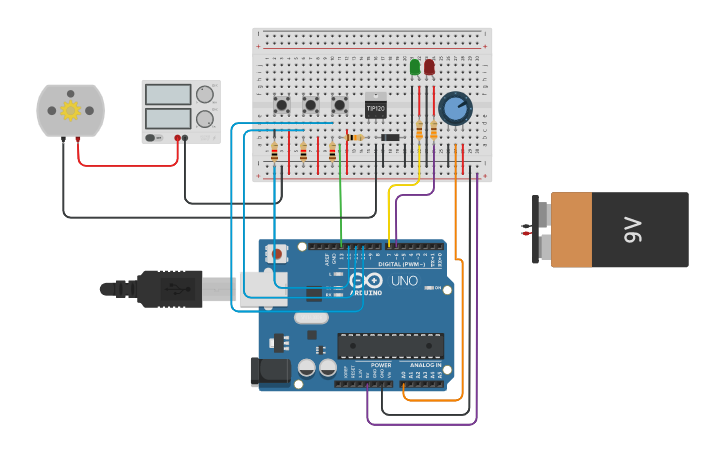 Circuit design Copy of Copy of TCC PROGRAMAÇÃO ARDUINO(M 6°) | Tinkercad