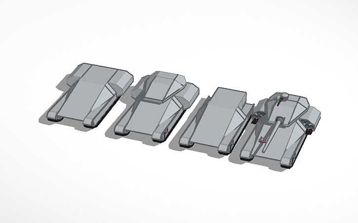 3D design Phoenix Tank PT-10A1 | Tinkercad