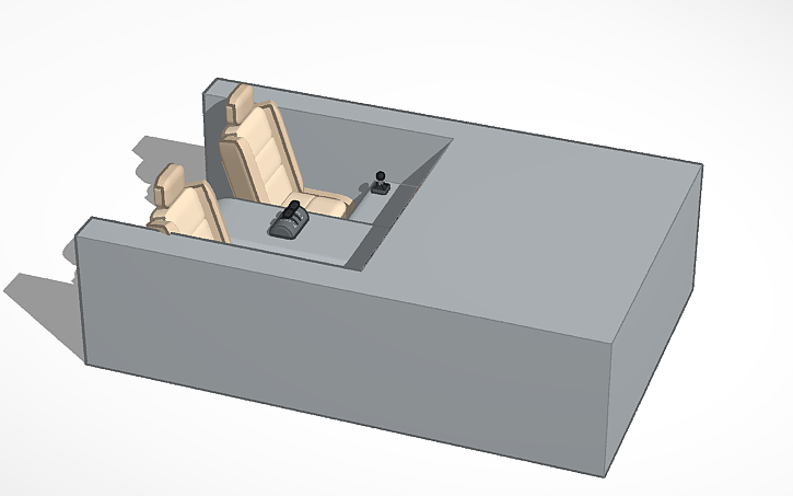 3D design Compact jet cockpit | Tinkercad