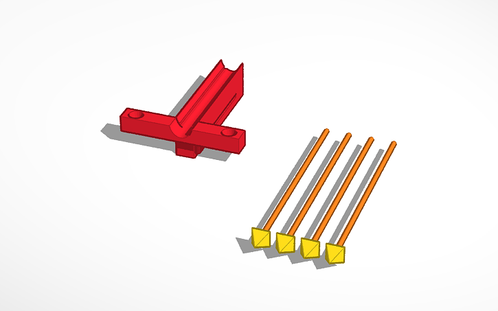 3D design Crossbow design - Tinkercad