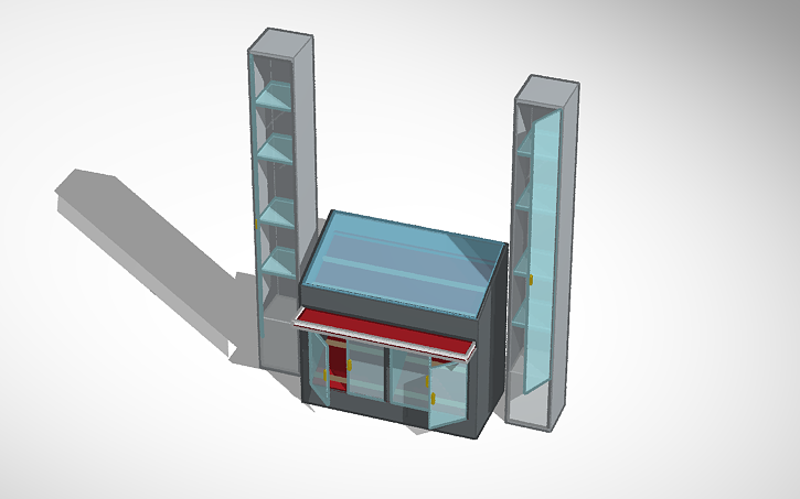 3D design Modern Showcase | Tinkercad