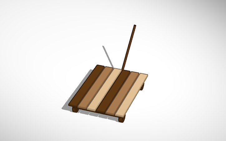 3D design Trolley cart | Tinkercad