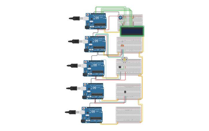 Circuit design I2C Assignment Advanced Task | Tinkercad
