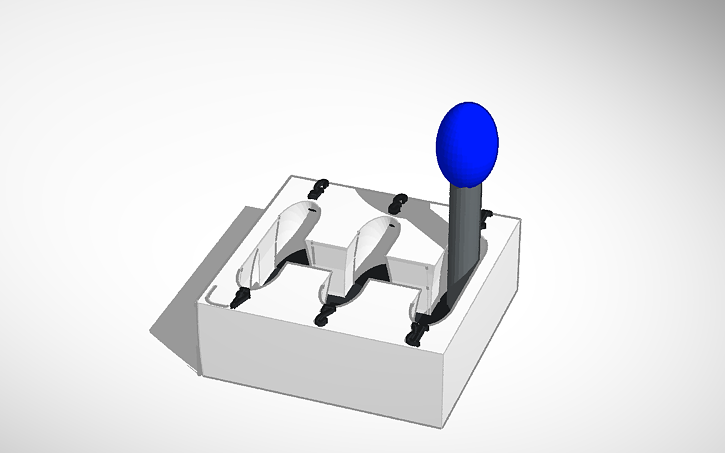 3D design shifter - Tinkercad