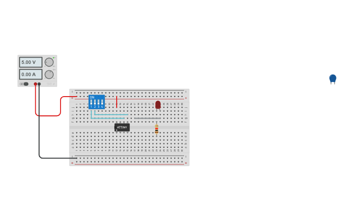 Circuit Design Aura Izzatul Afifa 1103220155 23 Tpmodul1 Tinkercad