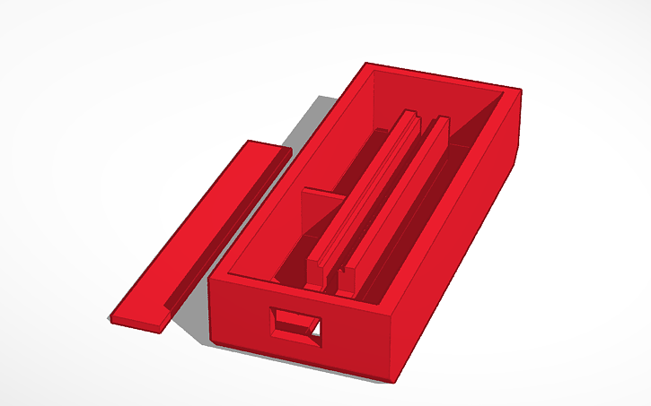 3D design LED Base Display - Tinkercad