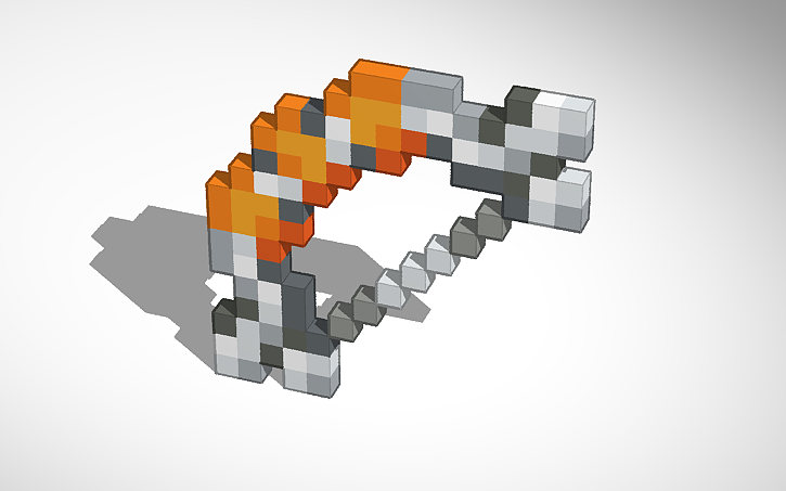 3D design Bonebow - Minecraft Dungeons | Tinkercad
