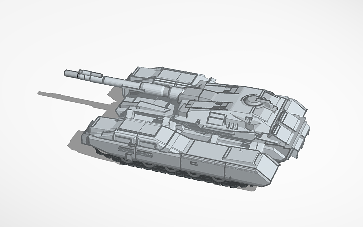 3D design Tank Tank Tank Tank Tank - Tinkercad