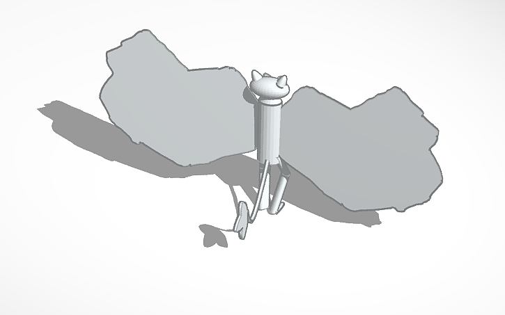 3D design the gigantic bat - Tinkercad