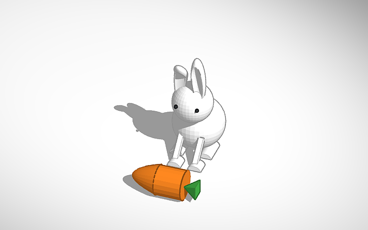 3D design Fantastic rabbit - Tinkercad
