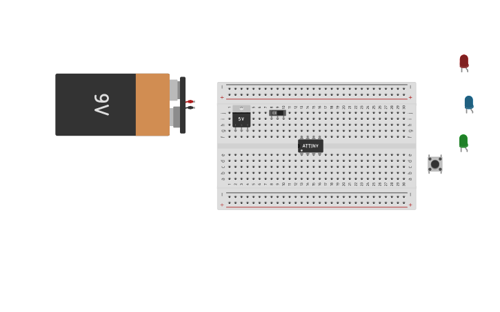 Circuit Design Attiny85 Starter Tinkercad