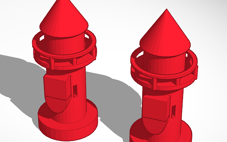 3D design Knight Chess Piece - Tinkercad