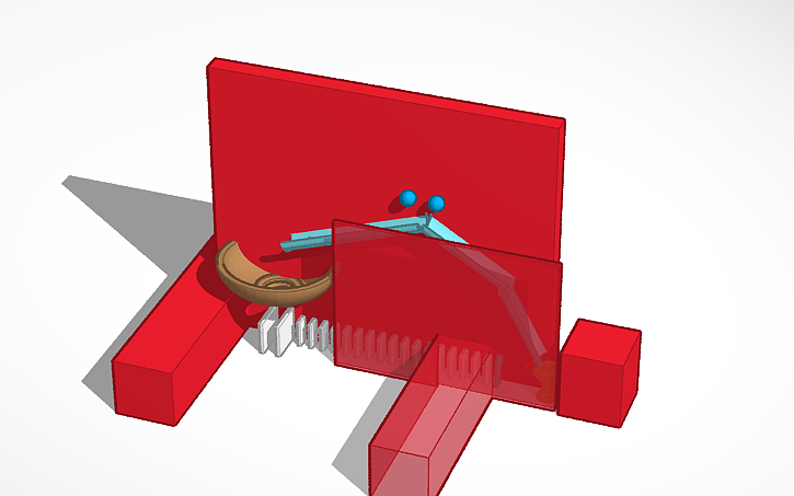 3D design chain reaction project - Tinkercad