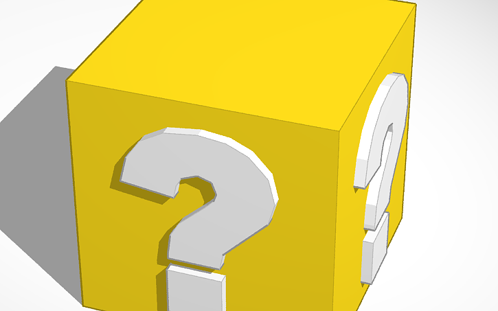 3D design Grand Mario Block1 | Tinkercad