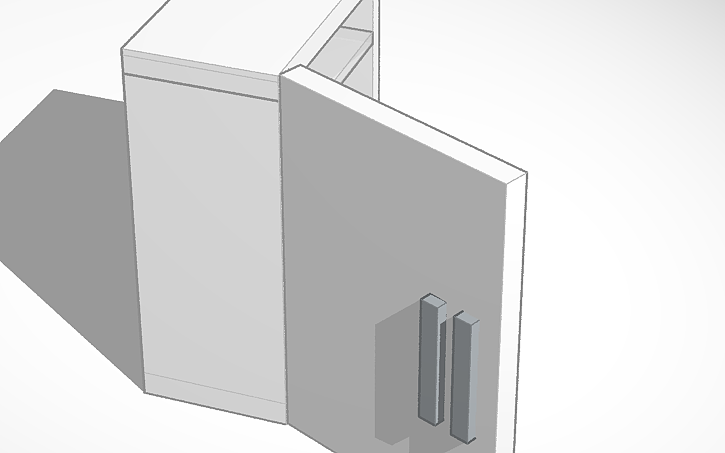 3D design Ice tray - Tinkercad