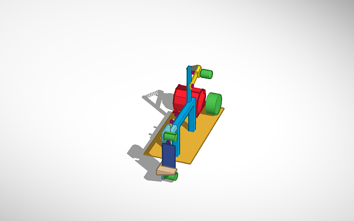 3D design belt grinder - szlifierka taśmowa - projekt | Tinkercad