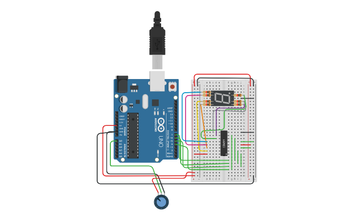 Circuit Design Copy Of Analog In Serial Out Tinkercad