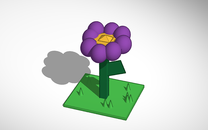 3D design Fantastic Flower | Tinkercad