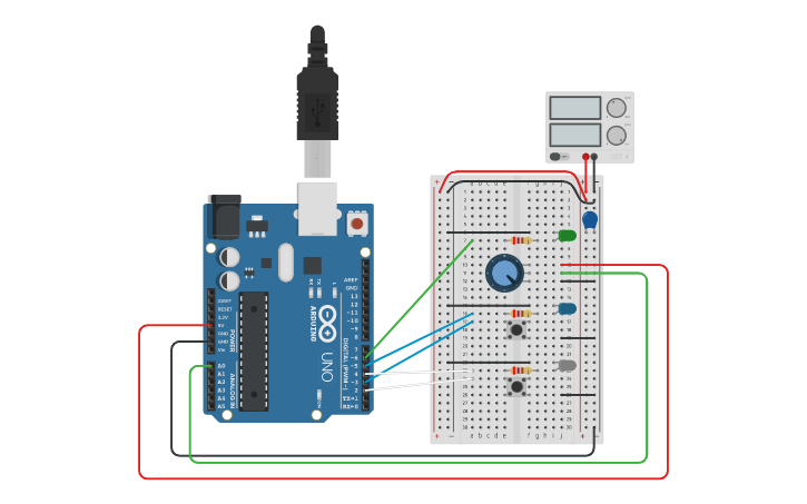 Circuit design Lab 1 Part A | Tinkercad