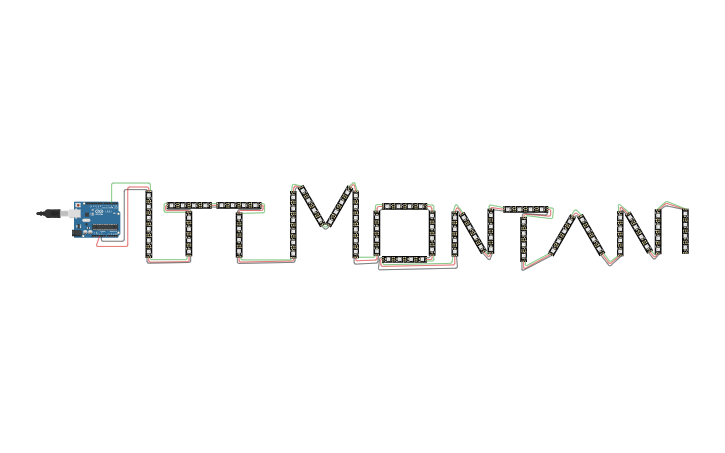 Circuit design ITT MONTANI - Tinkercad