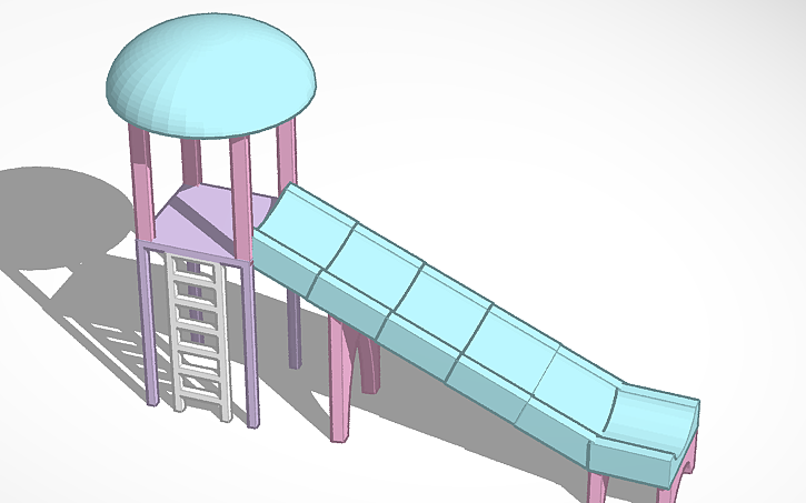 3D design Pembe park - Pink park | Tinkercad
