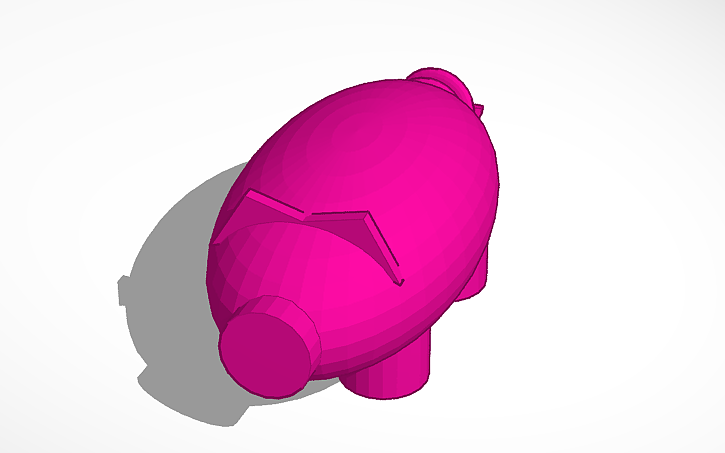 3D design Piggy 1 | Tinkercad