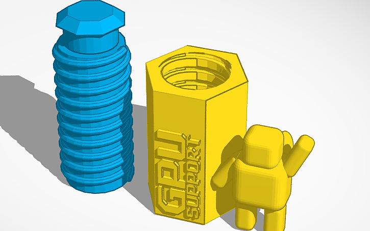 3D design Soporte GPU | Tinkercad