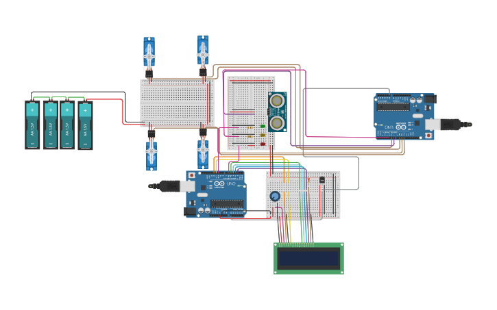 Circuit design Copy of MICRO-PROCESSOR (MINI PROJECT) | Tinkercad