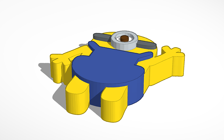 3D design Minion - Tinkercad