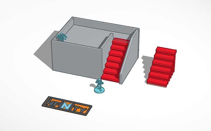 3D design Infinity project- building 1 | Tinkercad