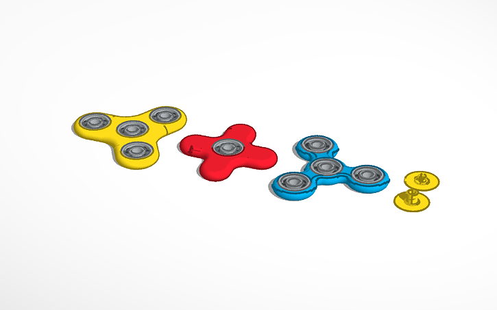 3D design fidget - Tinkercad