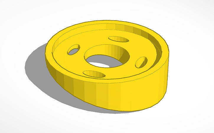 3D design EZVIZ Angle Adapter 22mm - Tinkercad