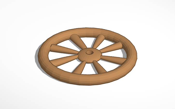 3D design Gabriel's Wheel - Tinkercad
