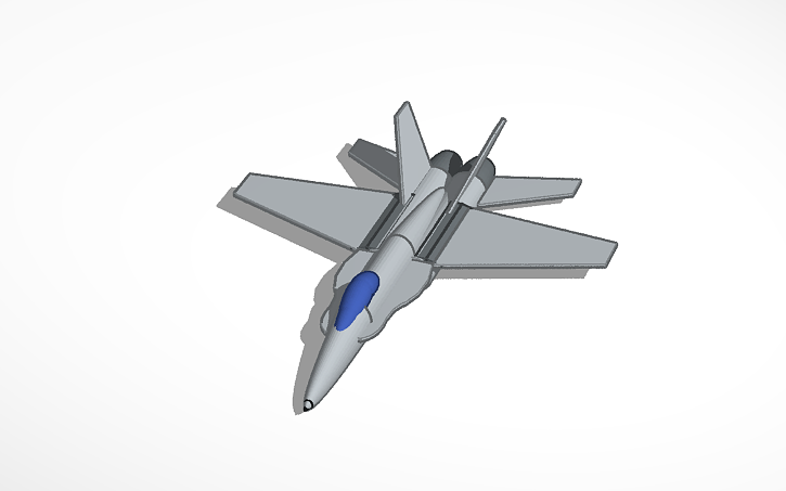 3D design Jet #2 | Tinkercad