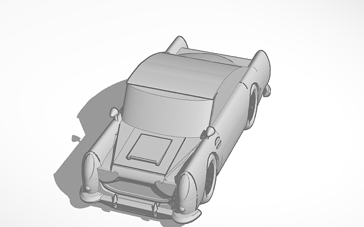 3D design 1963 Aston Martin DB5 | Tinkercad