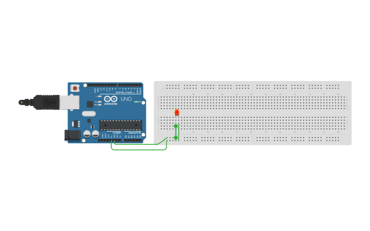 Circuit design Circuito con placa y Arduino 1 - Tinkercad