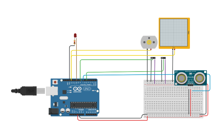 Circuit design ACC | Tinkercad